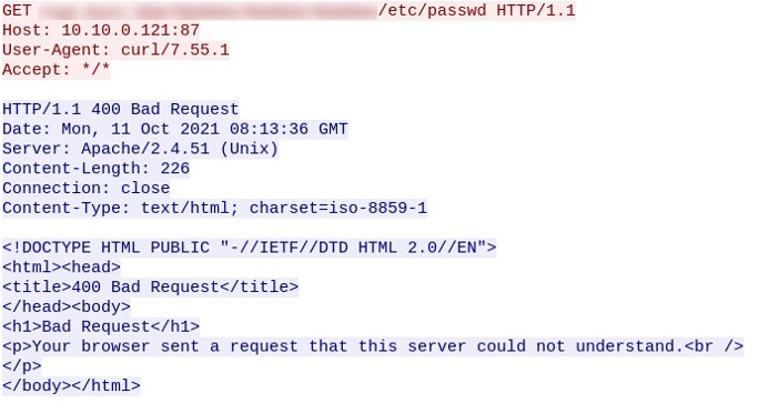 【検証】Apacheのパストラバーサルの脆弱性 (CVE-2021-41773、CVE-2021-42013)を悪用する攻撃通信｜ブログ｜NRIセキュア